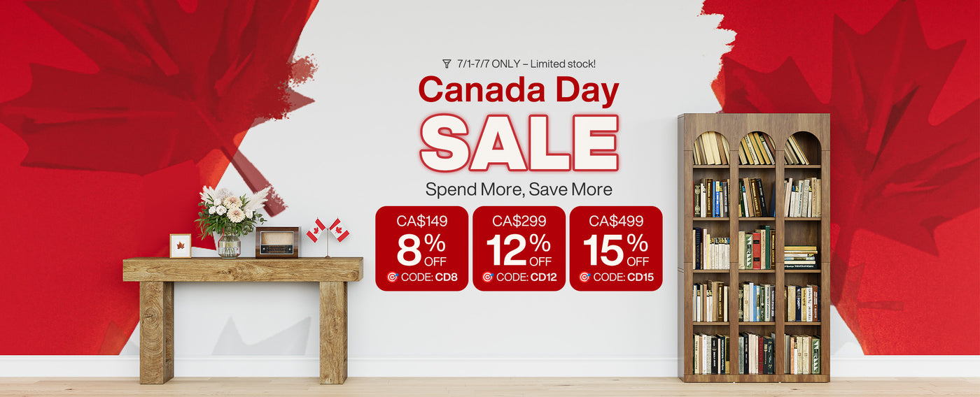 Canada Day Sale – Up to 15% OFF Furniture Deals | TribesignsCA-TribesignsCA